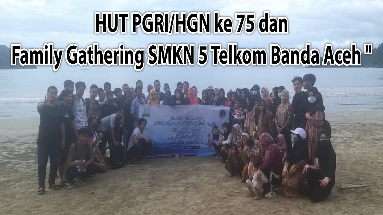 Hari Bahagia Warga SMK Negeri 5 Telkom Banda Aceh - YouTube
