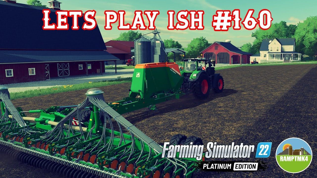 Elmcreek Let's Play ish #160 Planting and Harvesting Farming Simulator ...