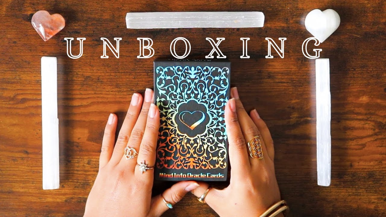 Mind Info🧠|Oracle Deck Unboxing/Flip Through💙 - YouTube