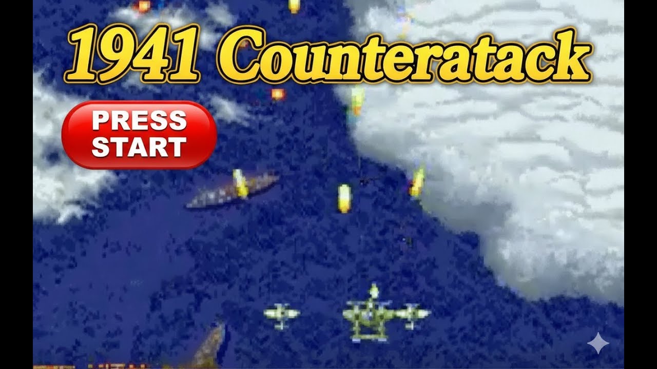 1941 Counterattack Retro Game - YouTube