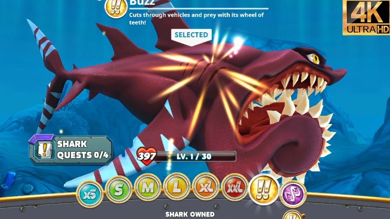 Hungry Shark World 🦈 Buzz Shark Hungry Free Online Shark - YouTube