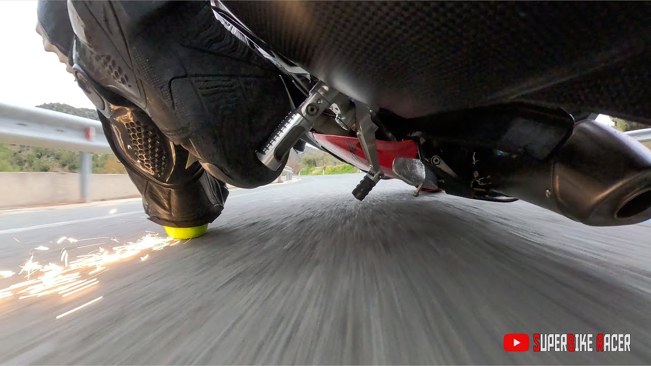Motorcycle GoPro Mount Positions Test - Panigale V4 SuperBike - YouTube