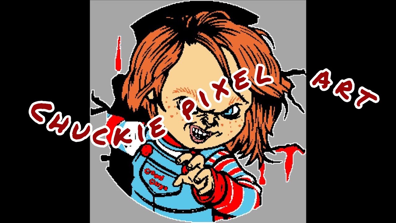 Charles Lee Ray Chuckie pixel art - YouTube