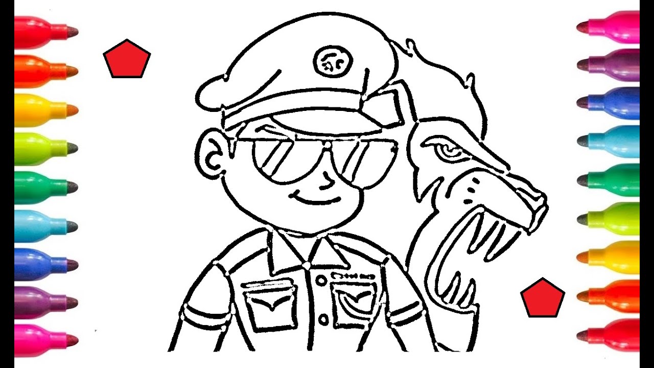 Little Singham Coloring for Kids and Toddlers#login2colors - YouTube