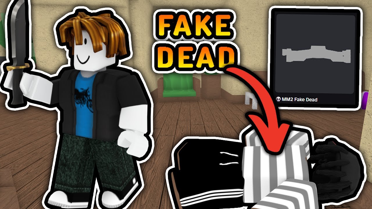 ABUSING THE FAKE DEAD EMOTE IN ROBLOX MM2! - YouTube