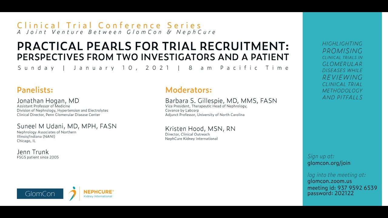 Practical Pearls for Trial Recruitment: Perspectives from Two ...
