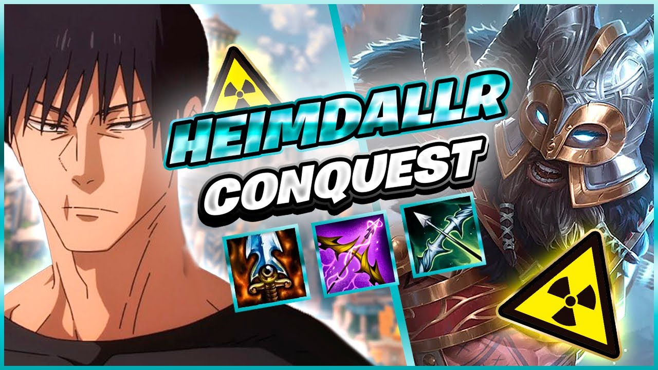 HEIMDALLR ES EL DIOS MÁS FUERTE DE SMITE?? - GRANDMASTERS HEIMDALLR ADC ...