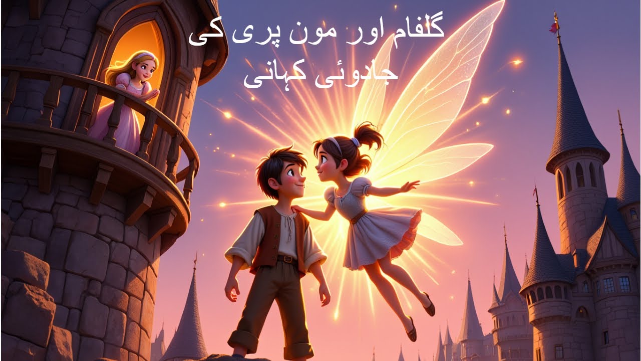 Gulfam and the Moon Fairy's Quest #urdukidsstories #hindikidsstories # ...