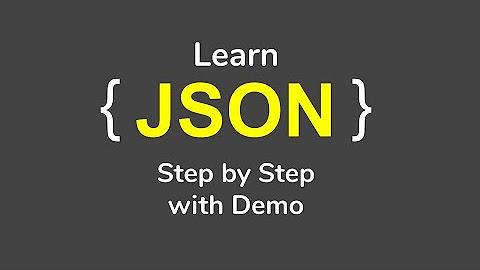 JSON Beginner Tutorial - YouTube