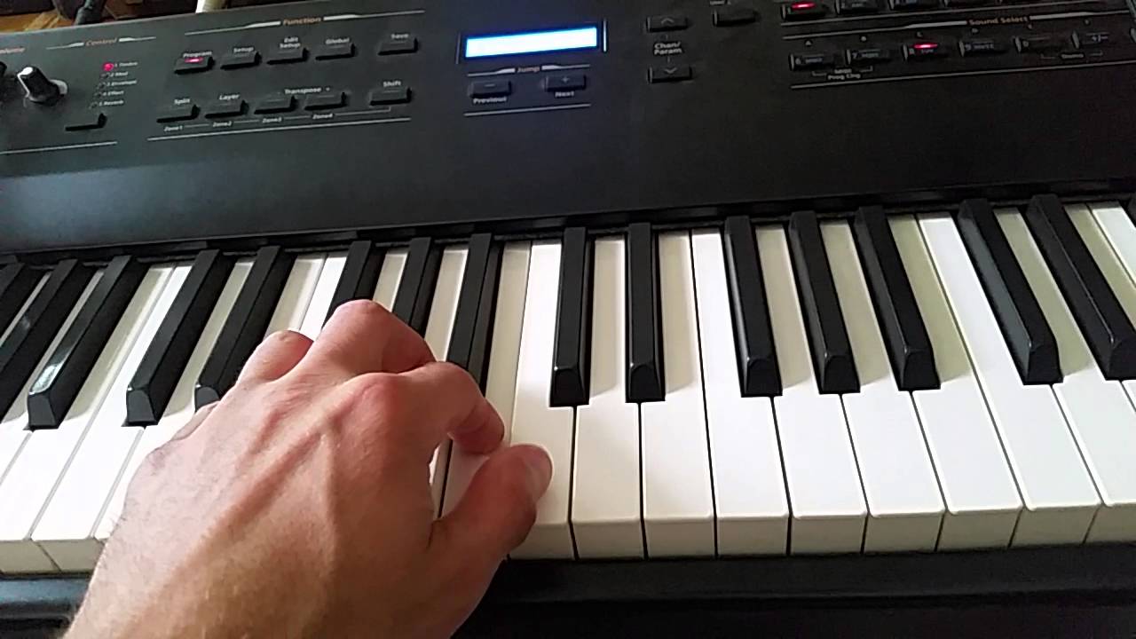 Left Hand Middle C Position - YouTube