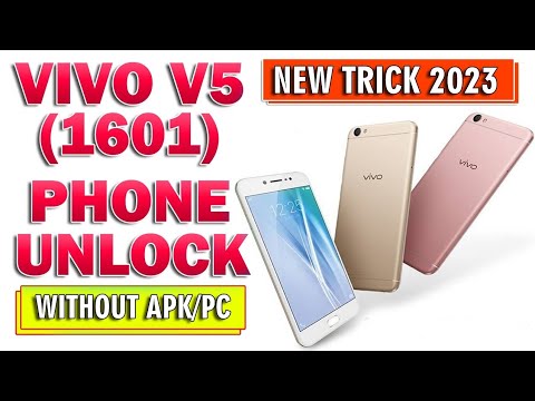 VIVO V5 (1601) PHONE 🔓UNLOCK || VIVO 1601 UNLOCK || NEW TRICK 2023BY MR ...