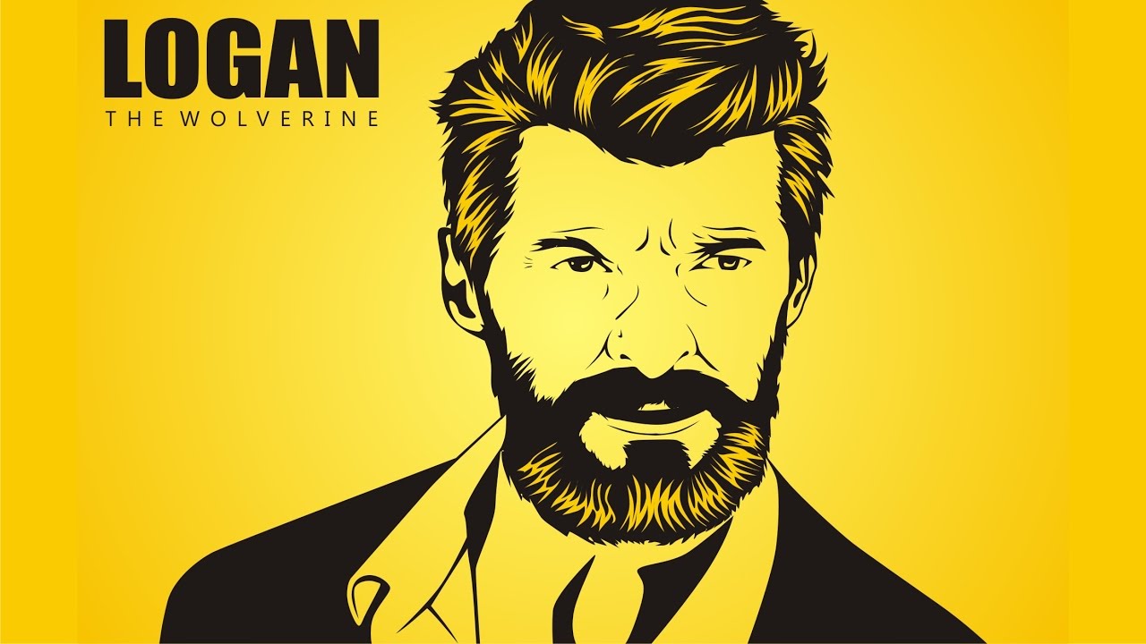 How to Draw Logan Wolverine Line Art Style - YouTube
