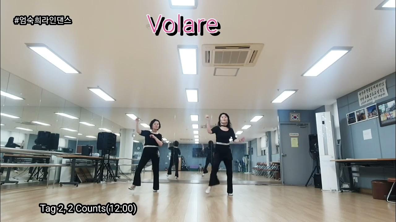 Volare Line Dance/We hee line dance - YouTube