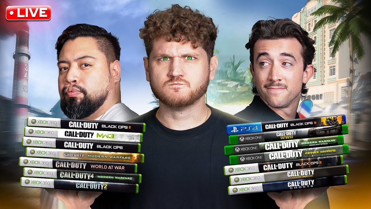 🔴 PLAYING EVERY CALL OF DUTY GAME EVER MADE | FINAL DAY 🔴 - YouTube