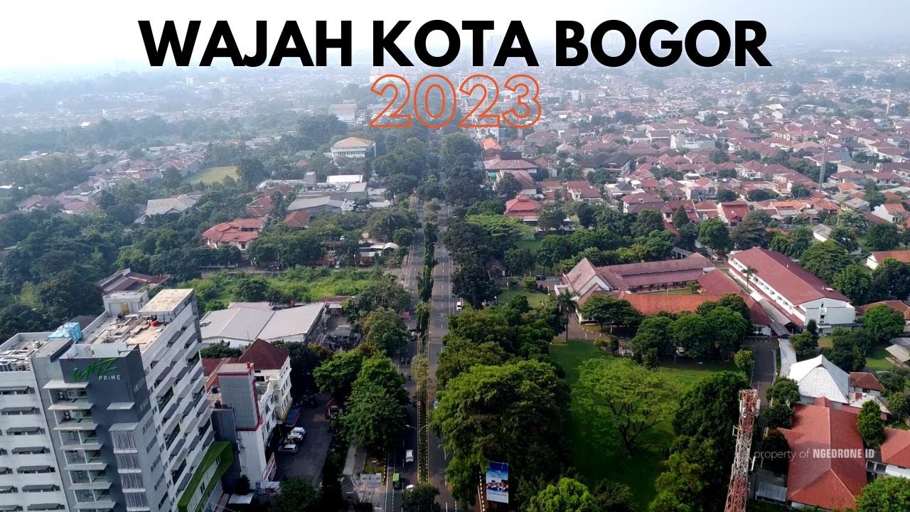 KOTA BOGOR 2023 || Drone View by Ngedrone ID - YouTube