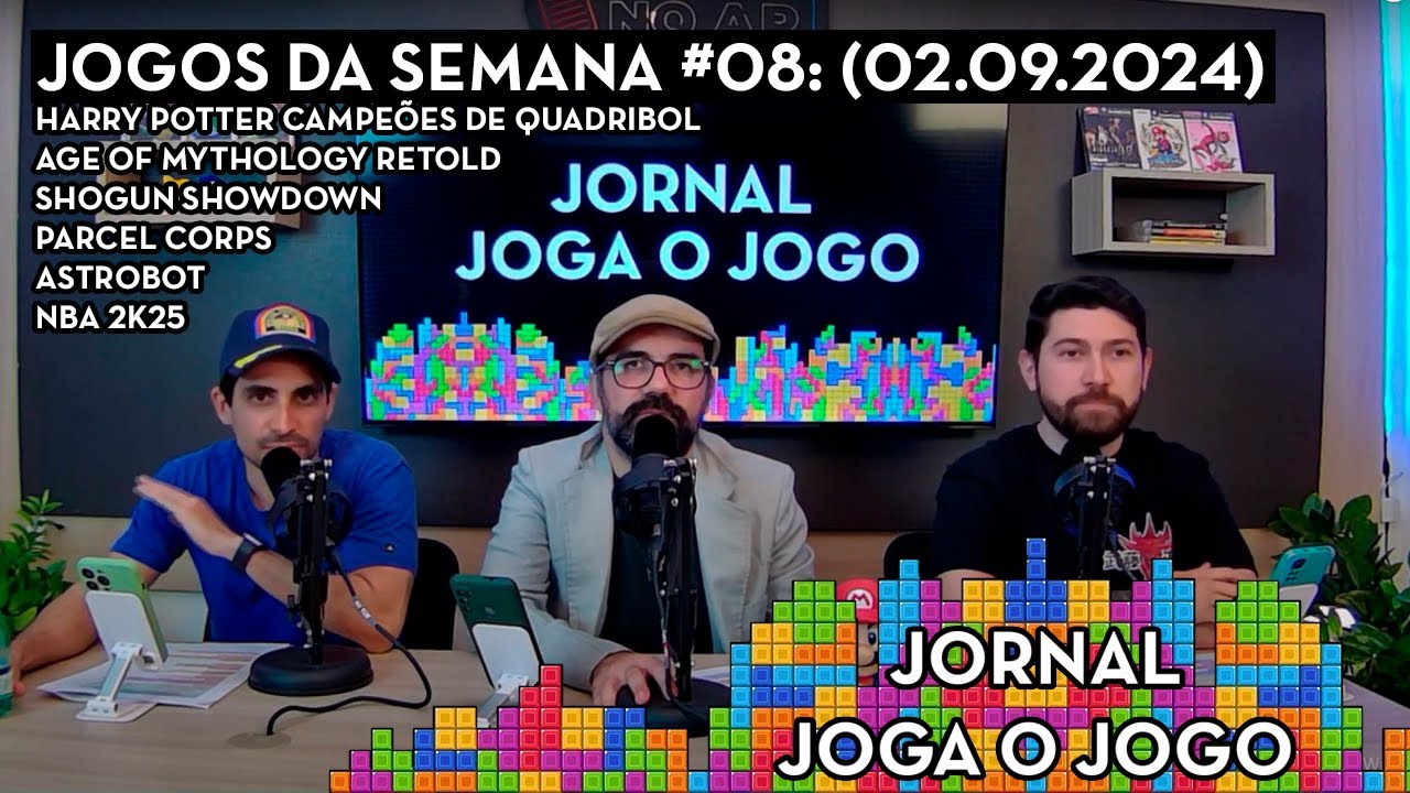 J3 JOGOS DA SEMANA #08: Astrobot, Harry Potter, NBA 2k25 e simulador de ...
