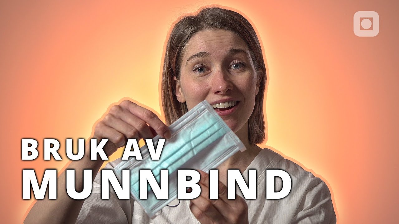 Slik bruker du munnbind riktig | NTNU - YouTube