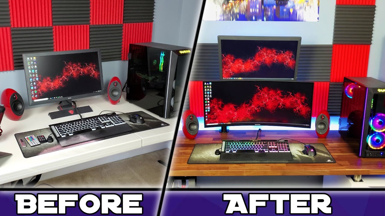 I Completely Rebuilt my Gaming Setup! - 2020! - YouTube