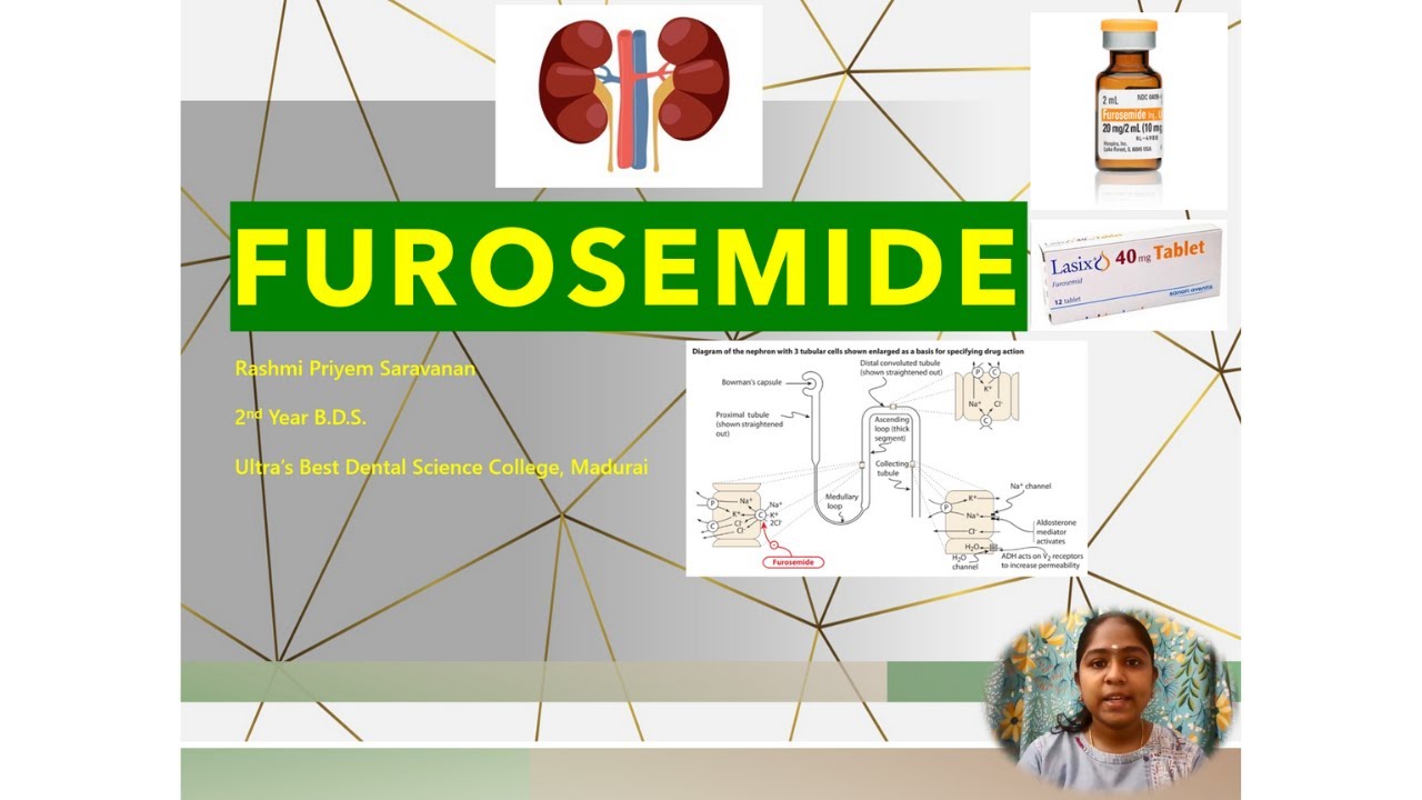Furosemide | Frusemide | Loop Diuretics | Actions | Mechanism ...
