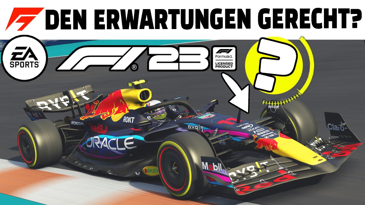 F1 23 Vorschau: Kann das neue Formel 1 Game den Erwartungen gerecht ...