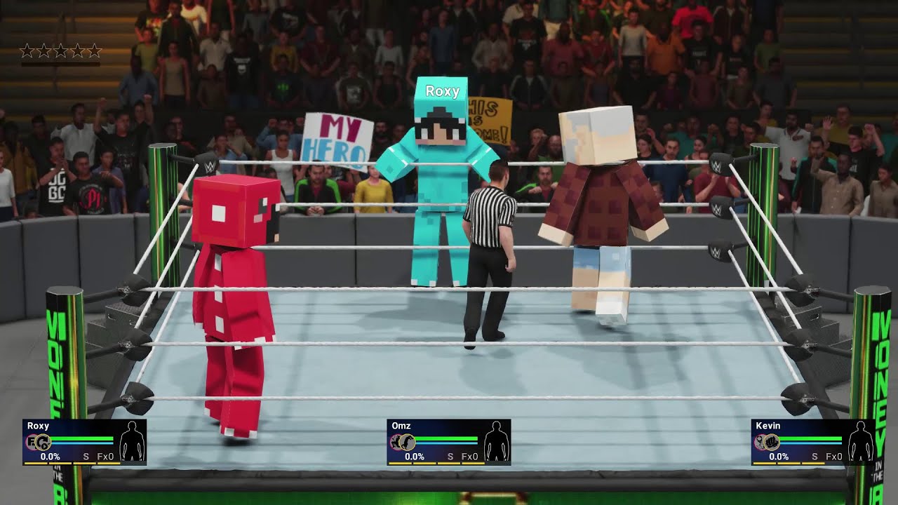 Omz vs. Roxy vs. Kevin - Minecraft - YouTube