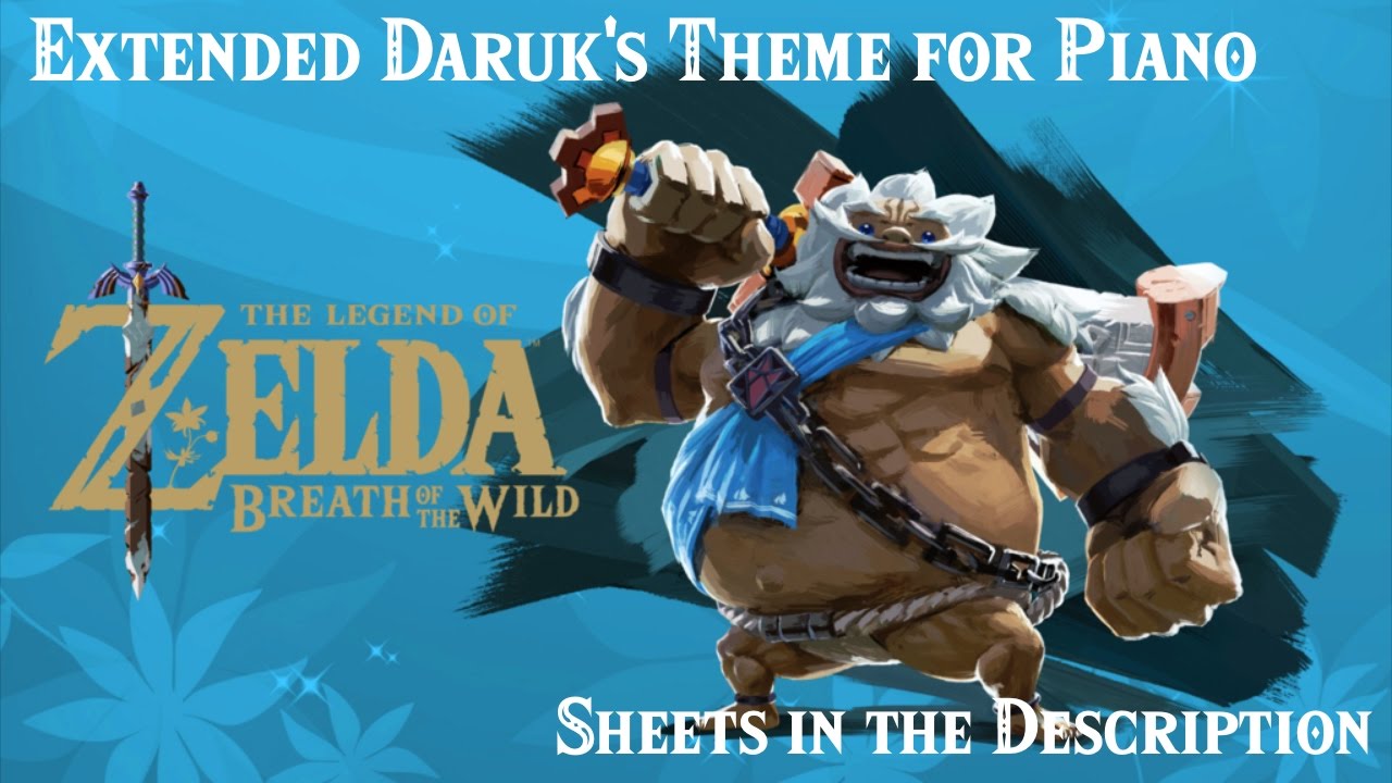 Champion Daruk's Theme - Free Piano Sheet Music! - YouTube