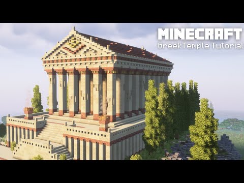 Minecraft: How to build a Greek Temple | Tutorial