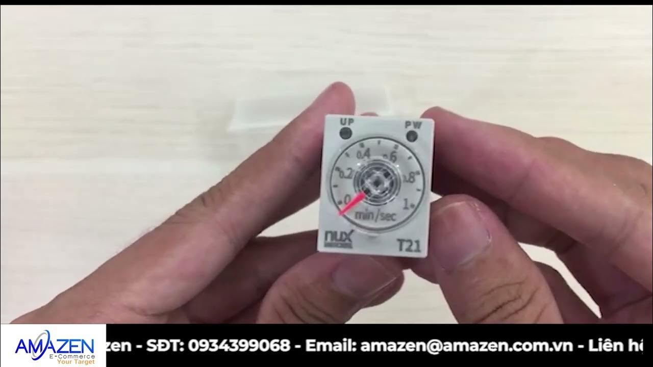 Bộ định thời Hanyoung T21-1-4D24 | 1s/10s/1m/10m | Amazen.com.vn - YouTube