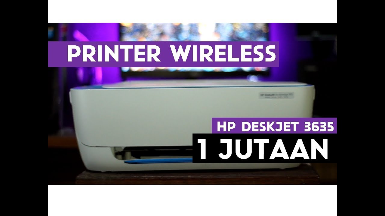 Review Printer HP Deskjet 3635 Indonesia - YouTube