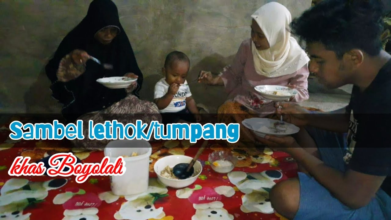 Membuat Bubur Sambel lethok/Tumpang khas Boyolali, Sarapan bersama ...