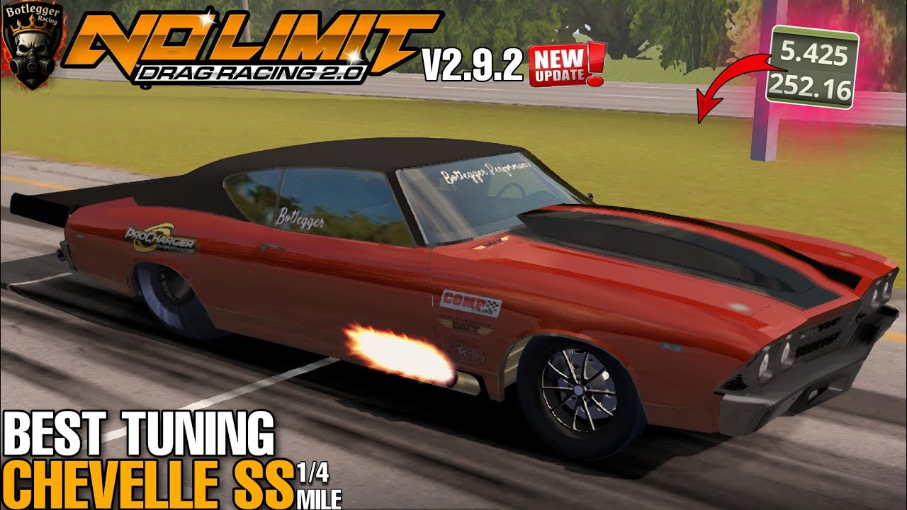 Latest Tune Chevelle ss 5.4 second in 1/4 mile no limit drag racing 2 ...