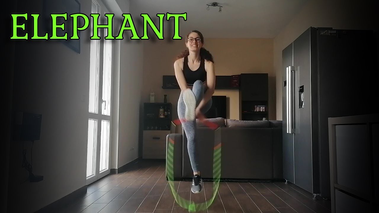 ELEPHANT jump rope tutorial in italiano - YouTube