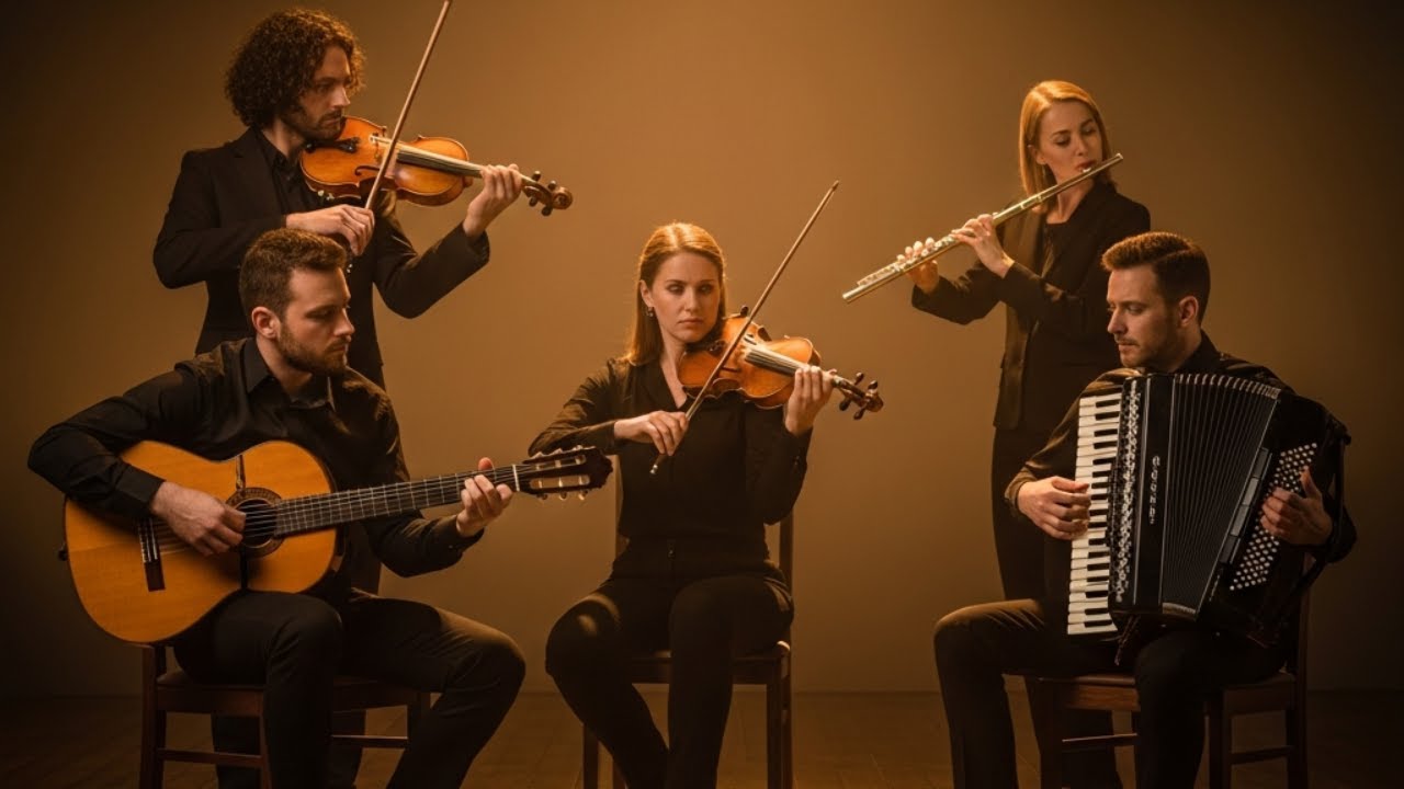 🔥 Flamenco Ensemble Live 24/7 | Full Spanish Instrumental Orchestra for ...