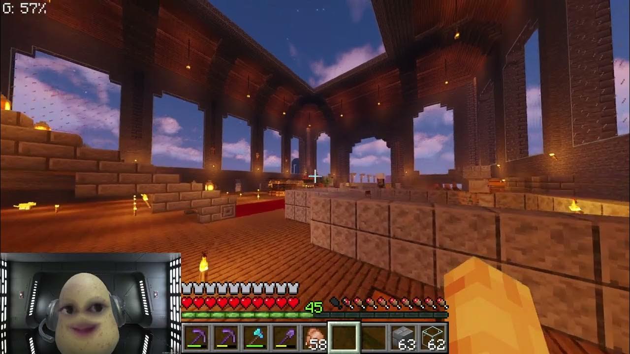 Let´s Play Minecraft [233] building into the nether - YouTube