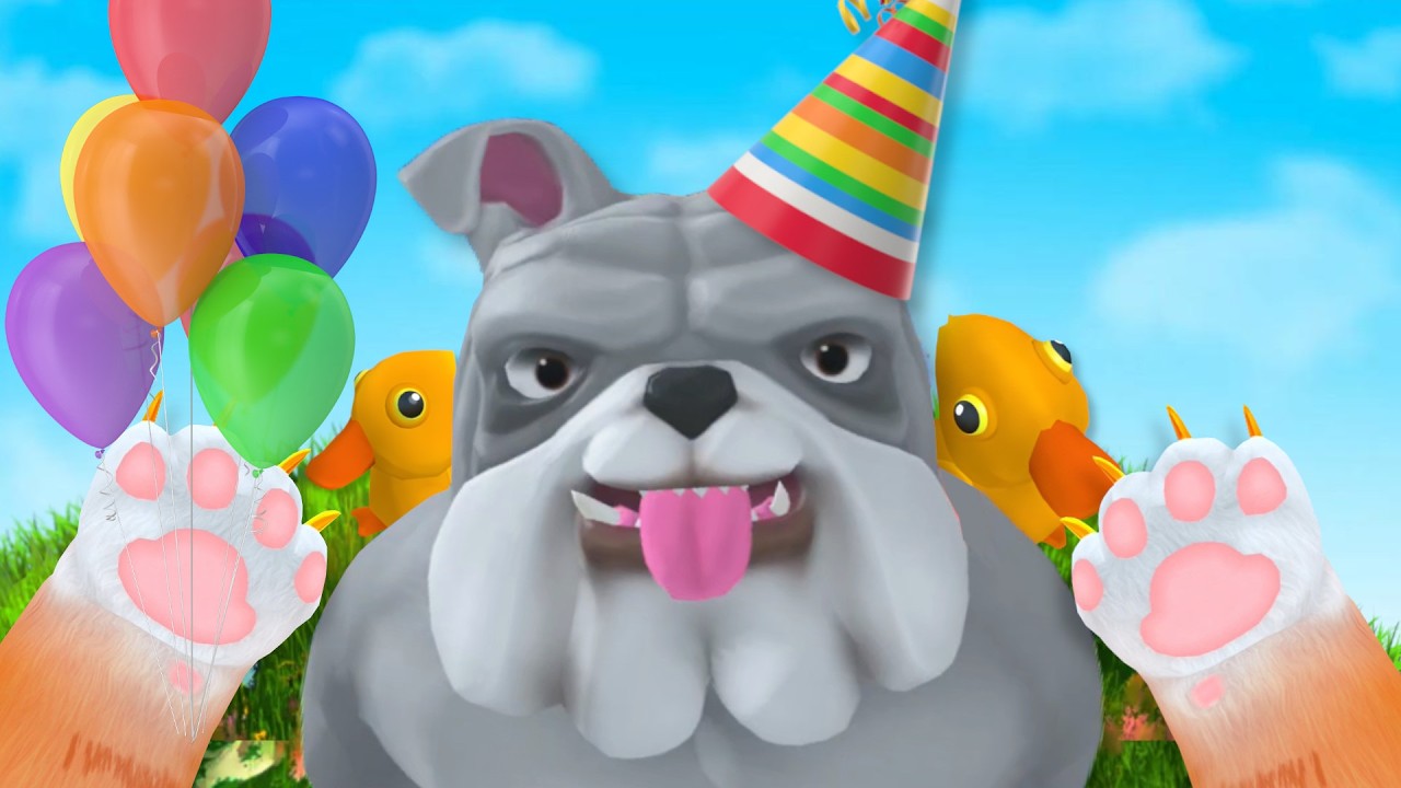 Throwing A BIRTHDAY PARTY For The Doggo - I Am Cat VR - YouTube