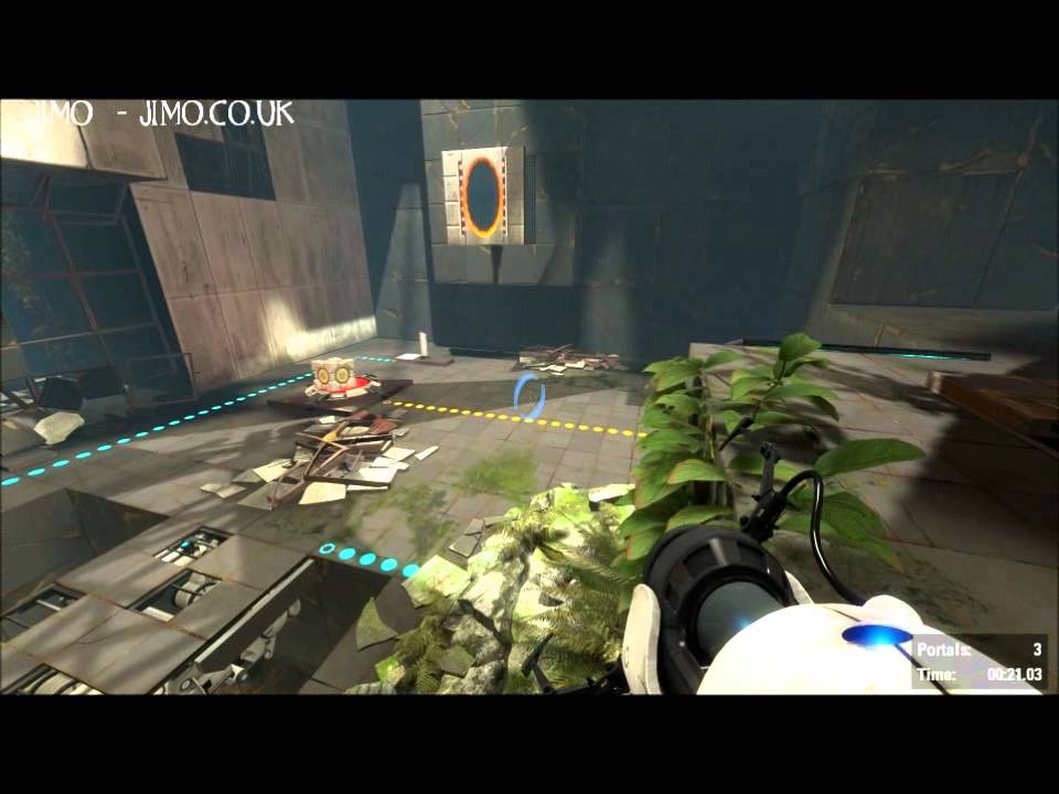 Cube Momentum in 29.95 Seconds (Portal 2) - YouTube