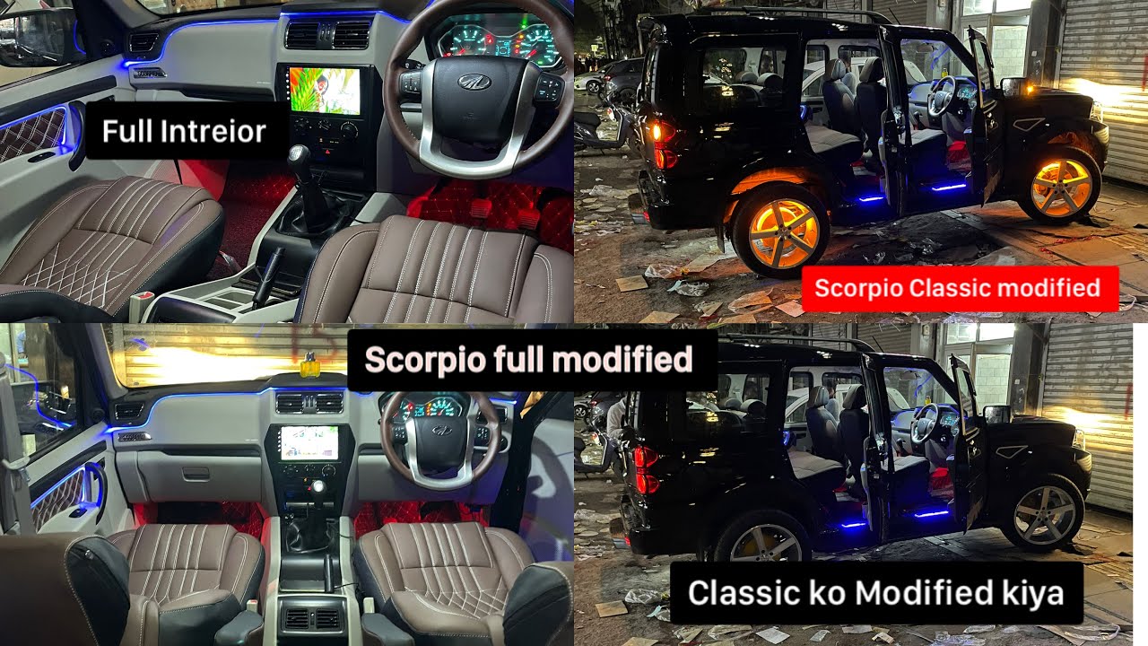 SCORPIO CLASSIC FULL MODIFIED S5 TO CONVERT S11 SCORPIO FULL MODIFIED ...