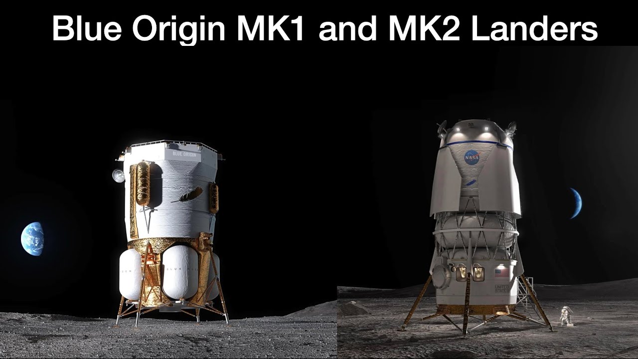 Blue Origin Blue Moon Landers: New Details about MK1 & MK2 Vehicles ...