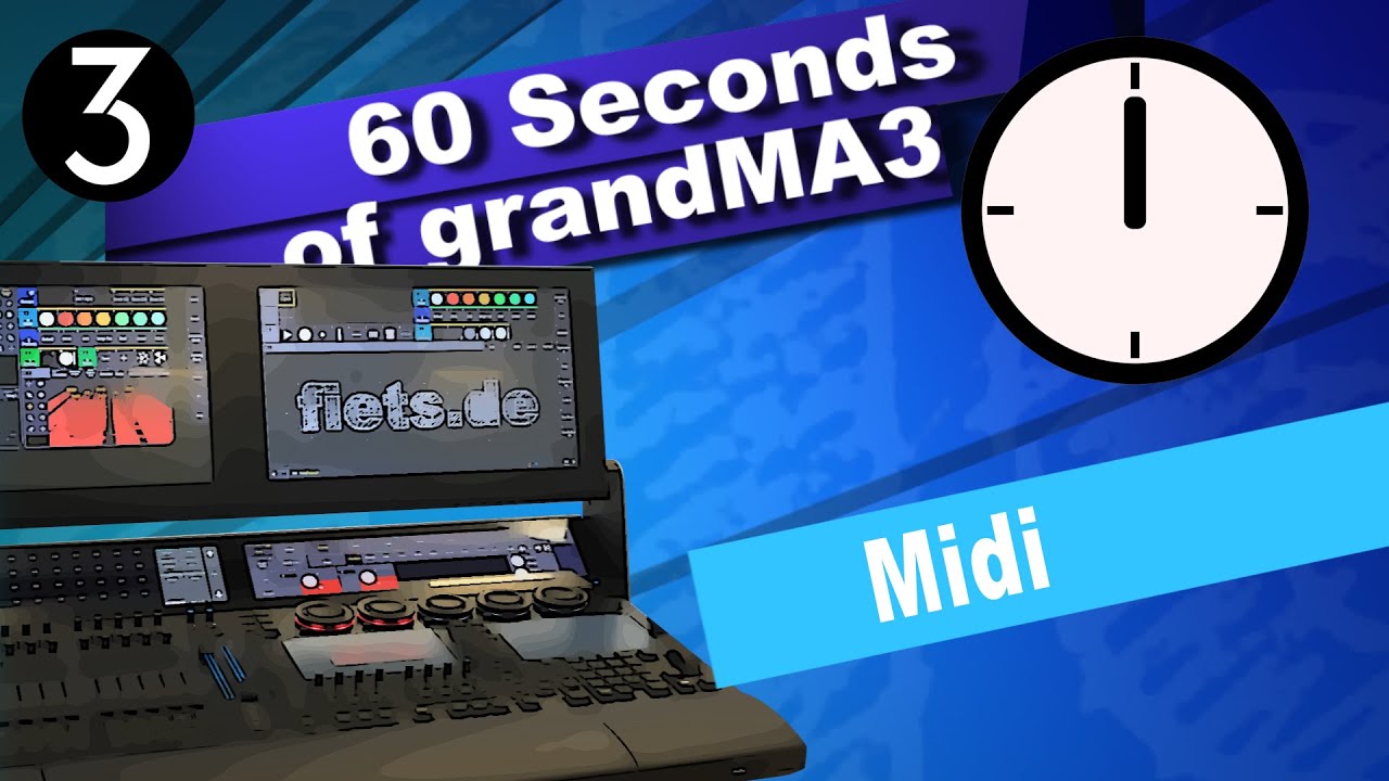 grandMA3 Midi - YouTube
