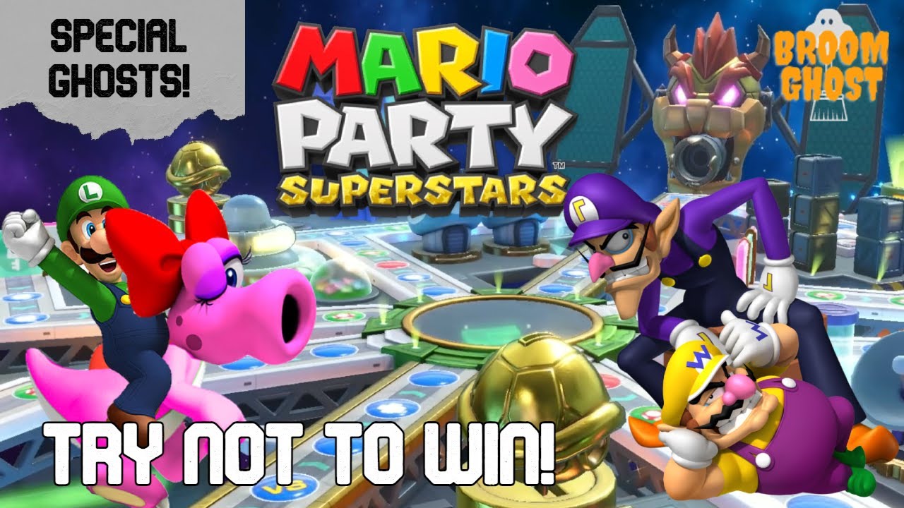 Mario Party - Try Not To Win! (with Jake Roach & Jared Winn) - YouTube