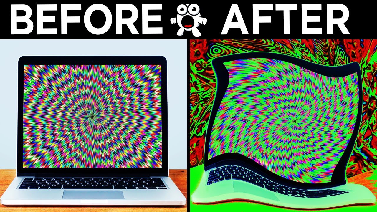 Optical Illusions That Will Melt Your Mind - YouTube