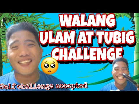 WALANG ULAM & TUBIG CHALLENGE | Self Challenge Accepted | Neljun Vlogs - YouTube