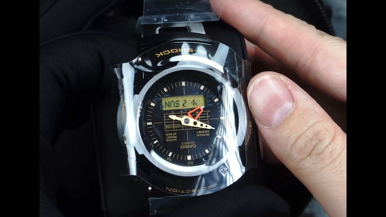 CASIO G-Shock AWM-500GC-1AJR AWM-500GC-1A Solar 20 ATM Watch |IPPO ...