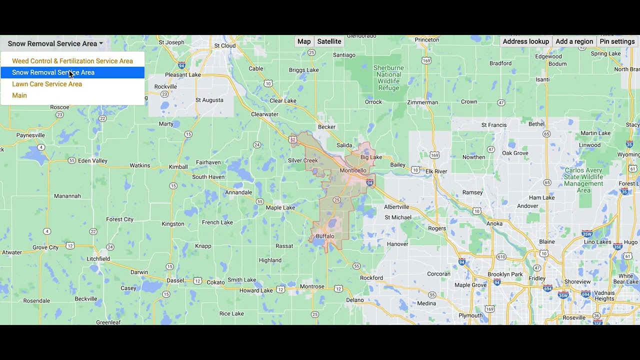 MSA Multiple Service Areas for Trash Can Cleaning, Lawn Care, Pest ...