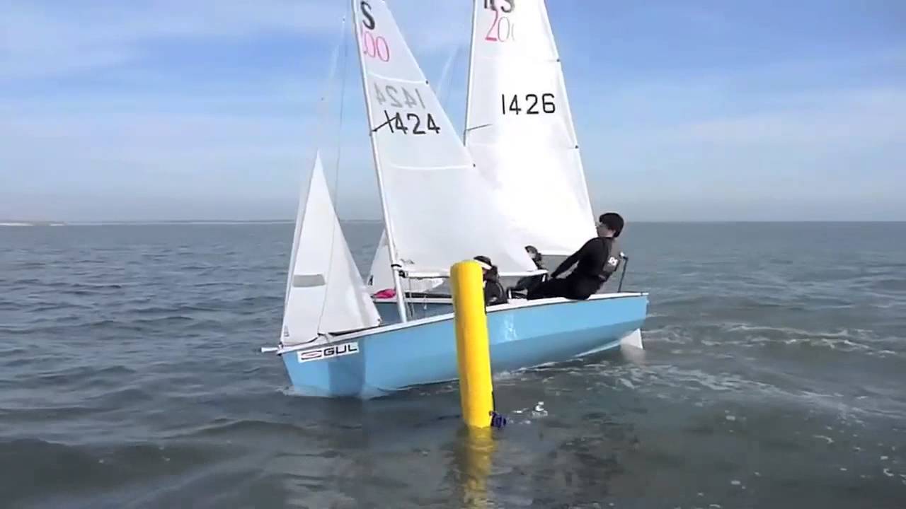 Dinghy Racing Tactics - Leeward Mark - Gybe Drop - RYA Tactics ebook ...