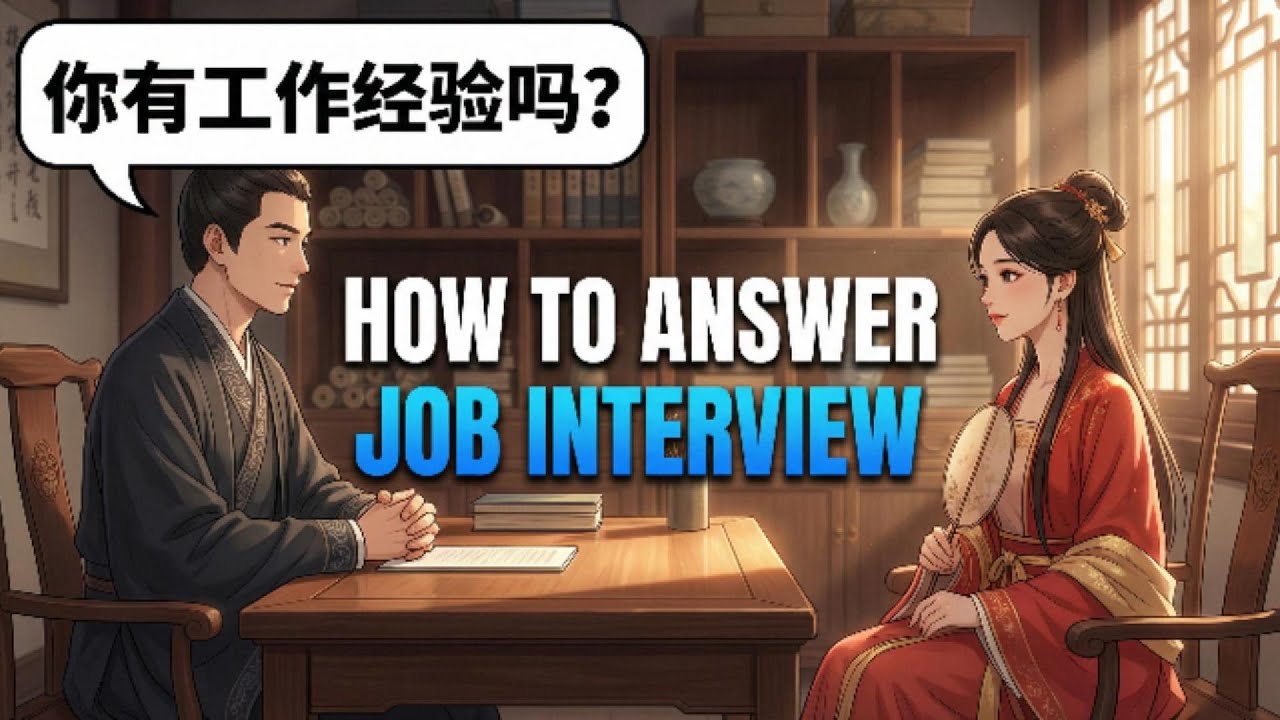 HSK 3–4 | Chinese for Job Interviews | Common Questions & Confident ...