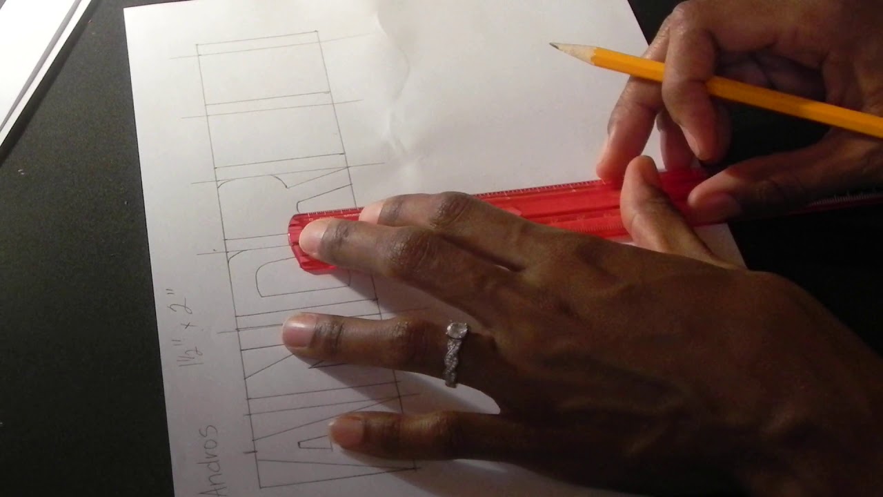 Grade 8 Lettering (1/4) - YouTube