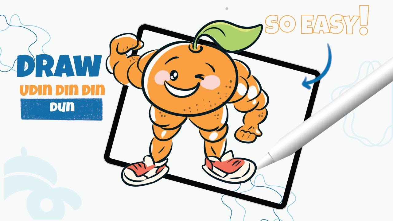 How to Draw Udin Din Din Dun | Cute Brainrot Animals Drawing - YouTube