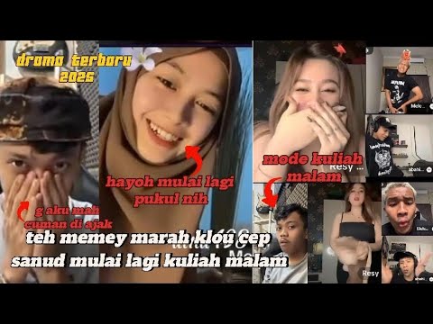 cep sanud mulai kuliah malam lagi langsung di marahin teh memey part 1 - YouTube