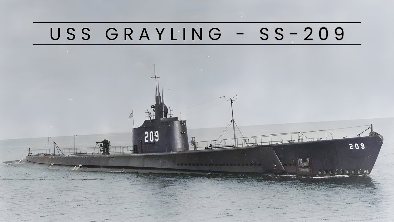 USS Grayling SS-209 (Submarine) - YouTube